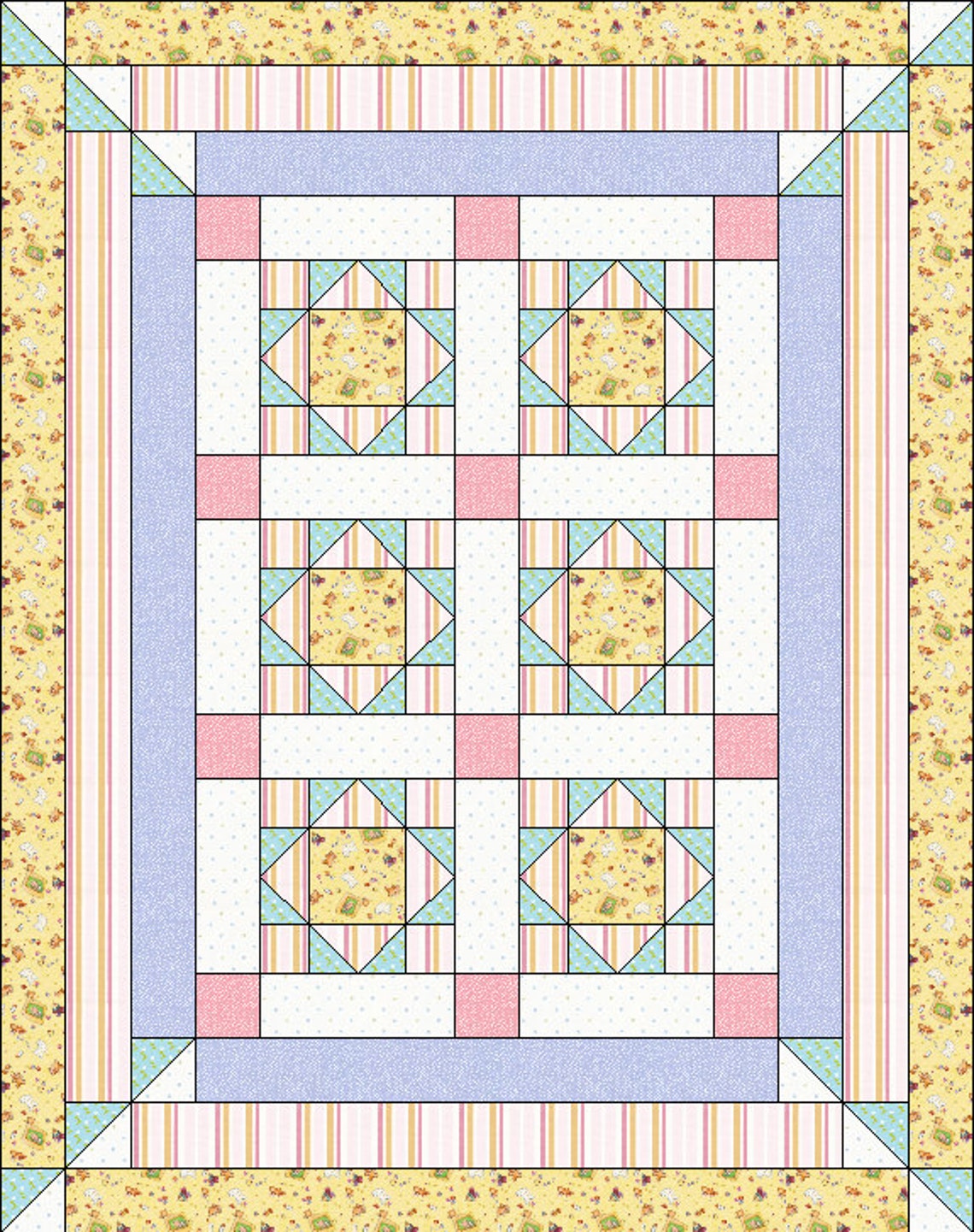 Lizards Abound - Quilt Pattern (PDF Download Only) - Etsy