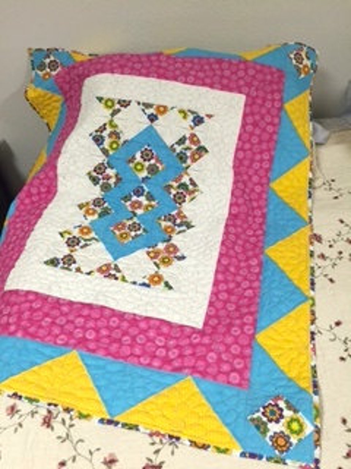 Ruby's Bouquet Quilt Pattern - Etsy
