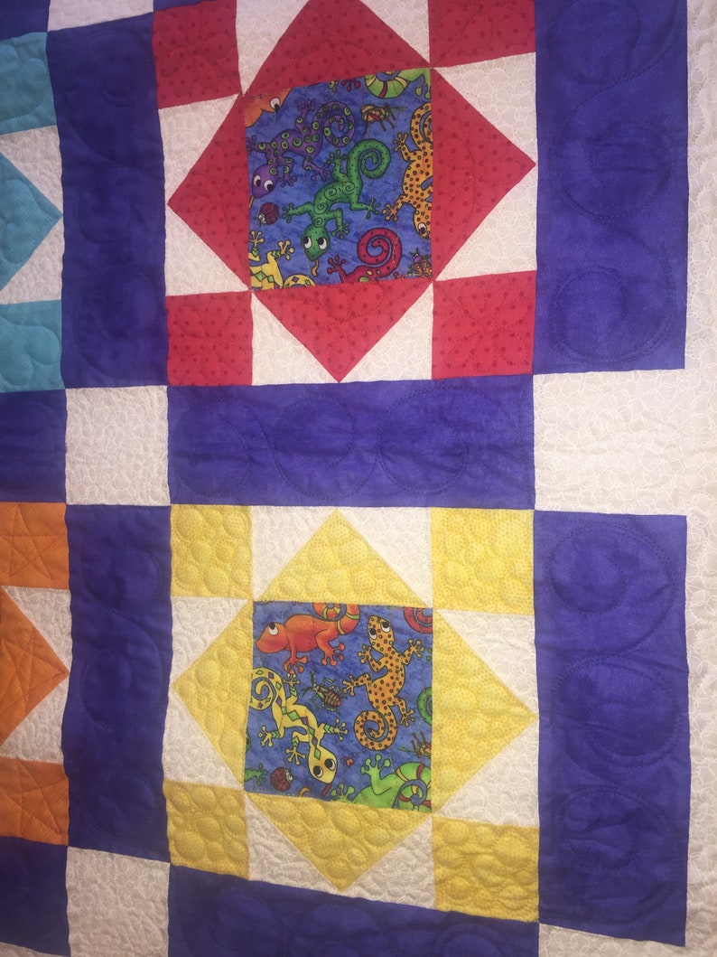 Lizards Abound Quilt Pattern PDF Download Only - Etsy
