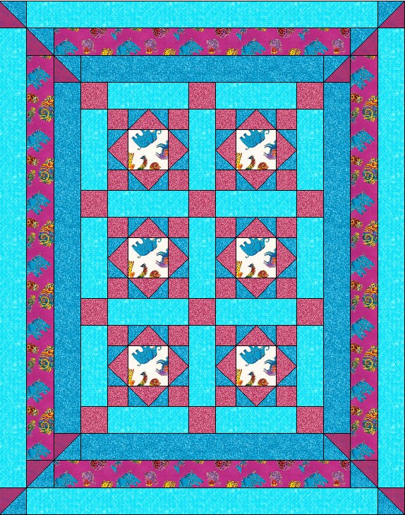 Lizards Abound - Quilt Pattern (PDF Download Only) - Etsy