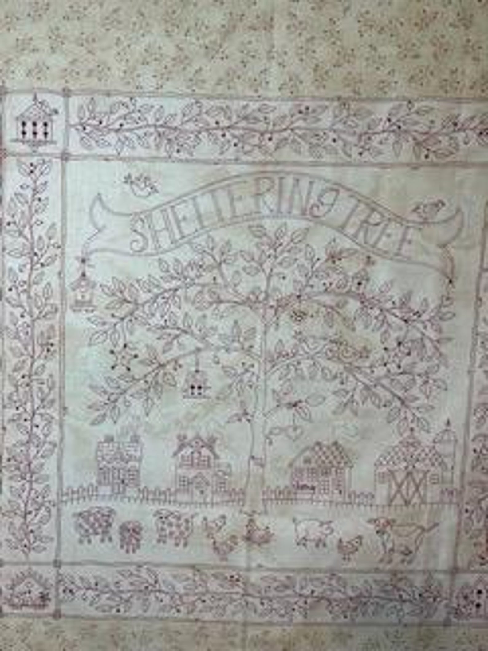 Sheltering Tree Quilt Panel | 24” X 44" | Sheltering Tree From Maywood ...