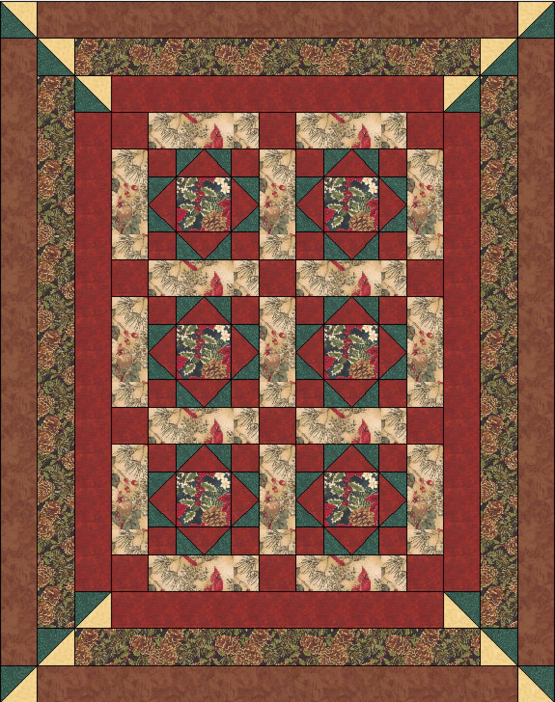 Lizards Abound Quilt Pattern PDF Download Only - Etsy