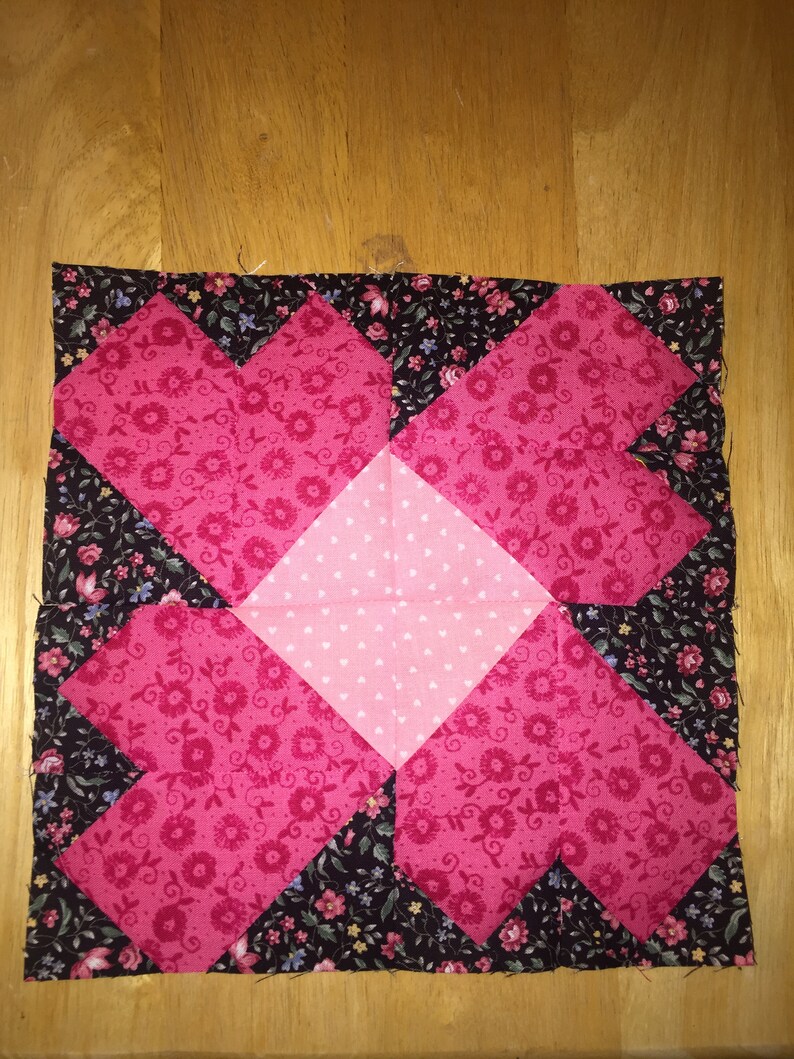 Love Around the Block Paper Piecing Pattern - Etsy