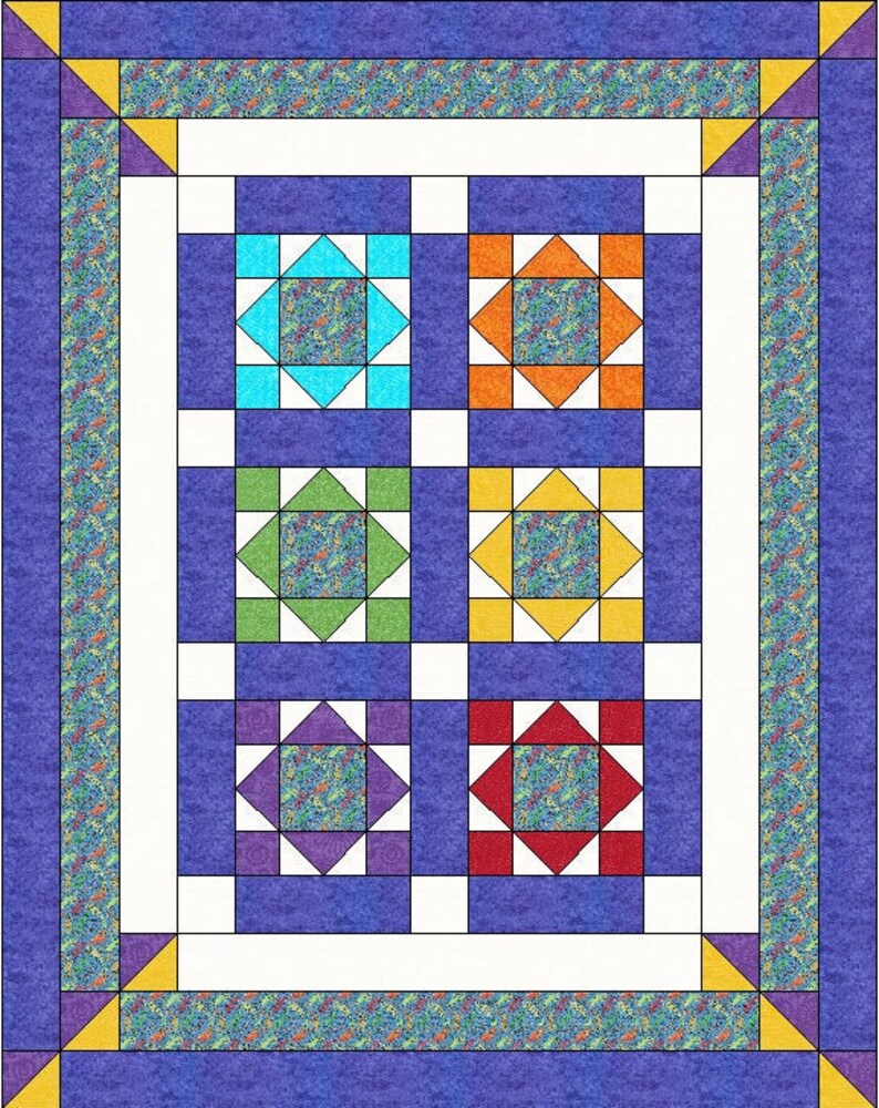 Lizards Abound - Quilt Pattern (PDF Download Only) - Etsy