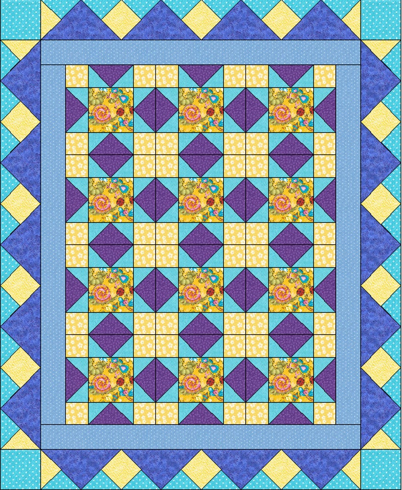 Flowers for Ruby Quilt Pattern - Etsy Canada