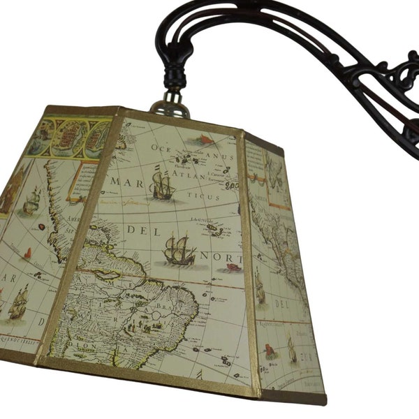 Map Lamp - Etsy