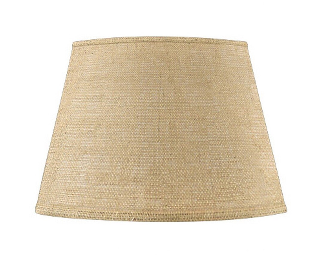 Burlap 14 Inch Retro Tapered Drum Lamp Shade Replacement 10x14x10 - Etsy