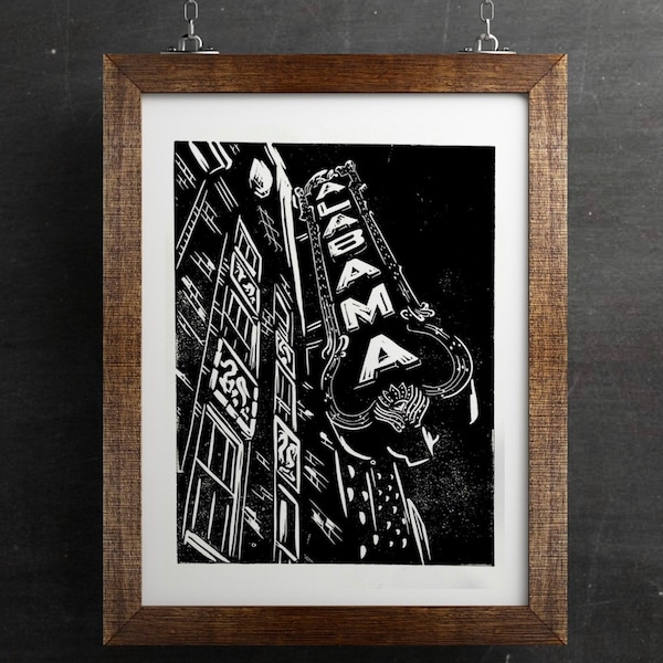 Alabama Theatre Art - Etsy