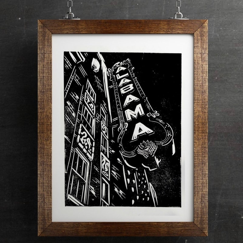 Alabama Theatre Art - Etsy