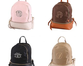 Monogram backpack | Etsy