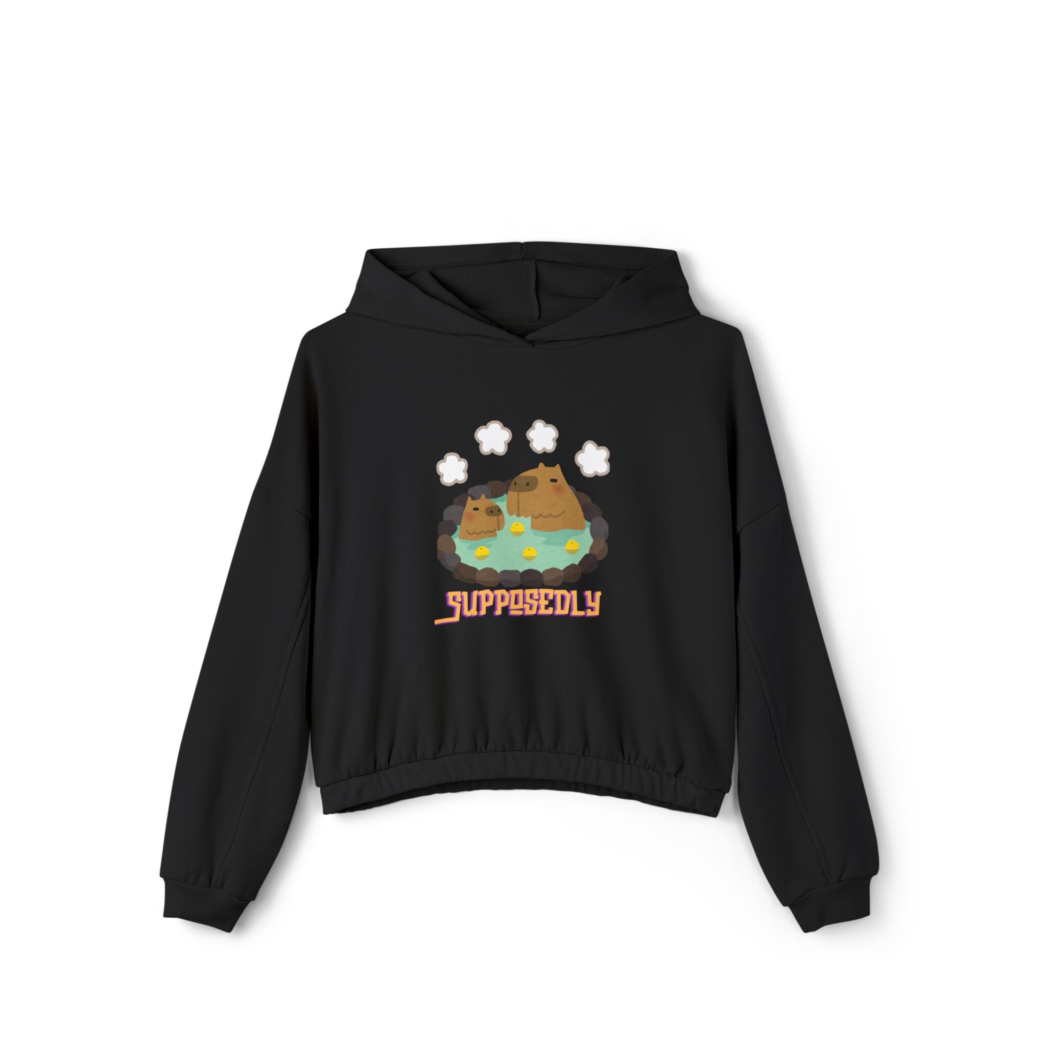 Capybara Sassy Women's Cinched Bottom Hoodie - Etsy