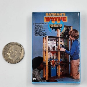 1:12 MEGO DC Miniature Mini Box Wayne Foundation, Mobile Bat Lab, Joker ...
