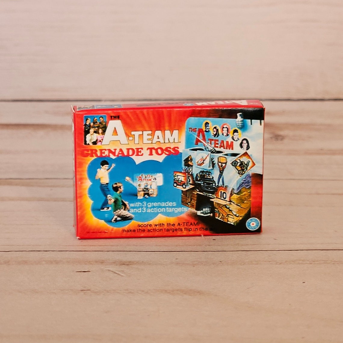A-team Fan Art Miniature Scale Box A-TEAM HQ, GMC B.A.'S Van & A-team ...