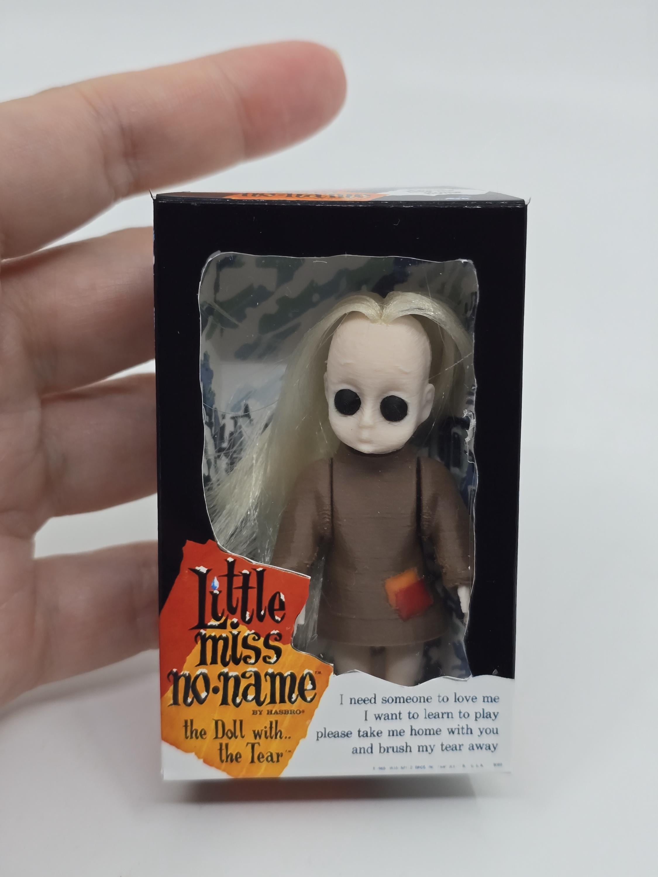 1:6 Scale Little Miss No Name Doll Inspired Retro Miniature Rooted Hair ...