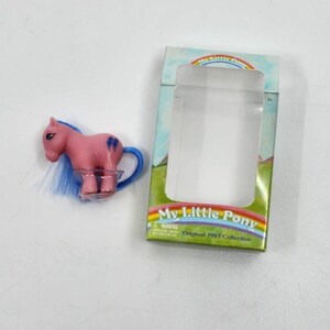My Little Pony Figure With Custom Mini Miniature Scale Window 3D Box ...