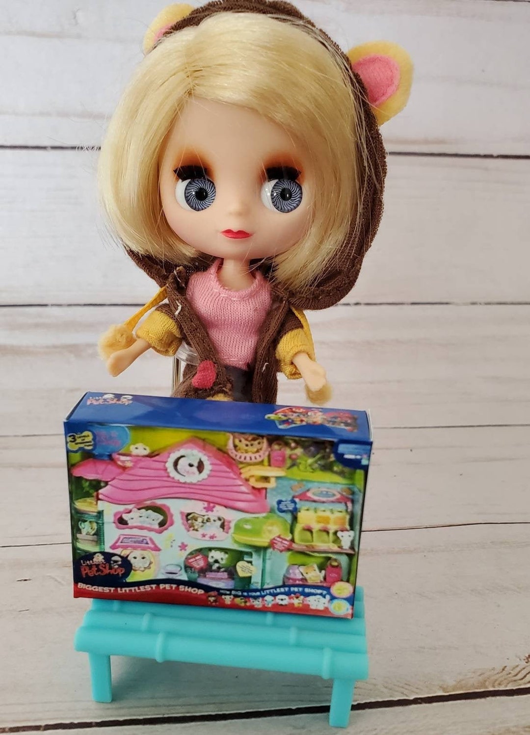 1:12 Biggest Littlest Pet Shop Fan Art Custom Miniature Box Playset ...