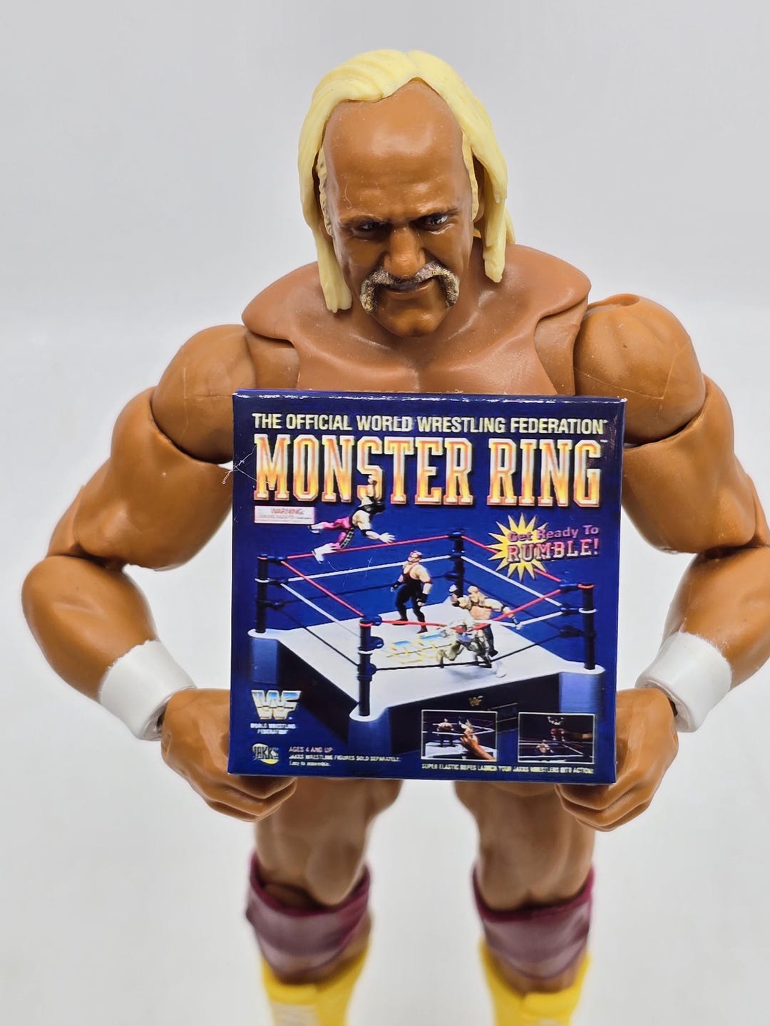 1:12 WWF Fan Art Mini Monster Ring World Wrestling Display Miniature 1/ ...