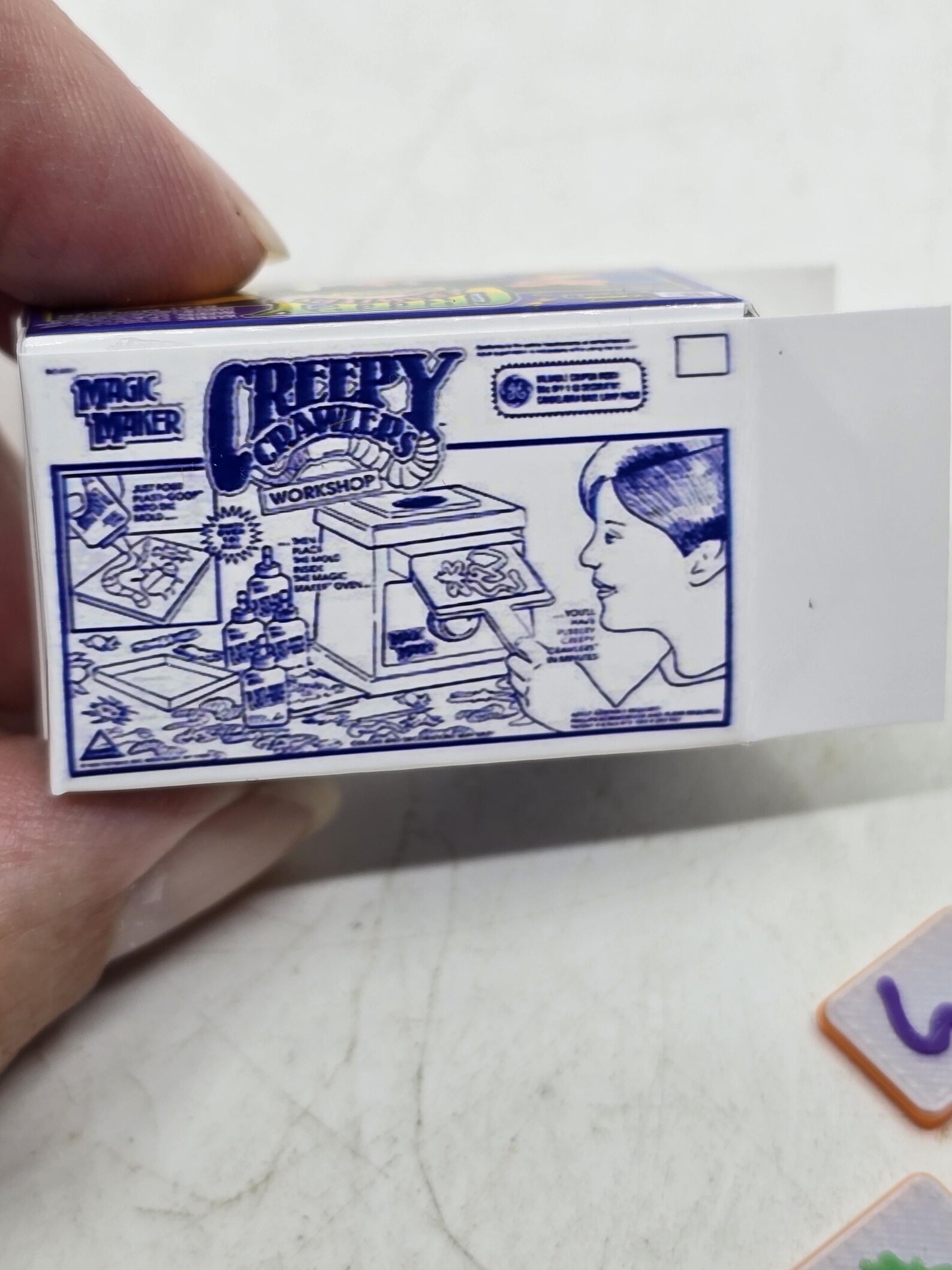 Mini 1:12 Scale Creepy Crawlers Molding Oven Box + 3-D Print Miniature ...