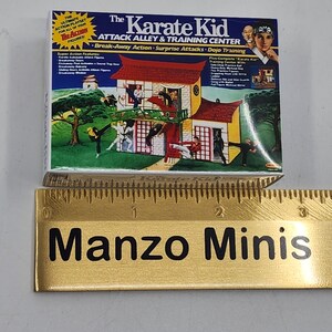 1:12 KARATE KID Attack Alley & Dojo Training Center 1/12 Scale ...