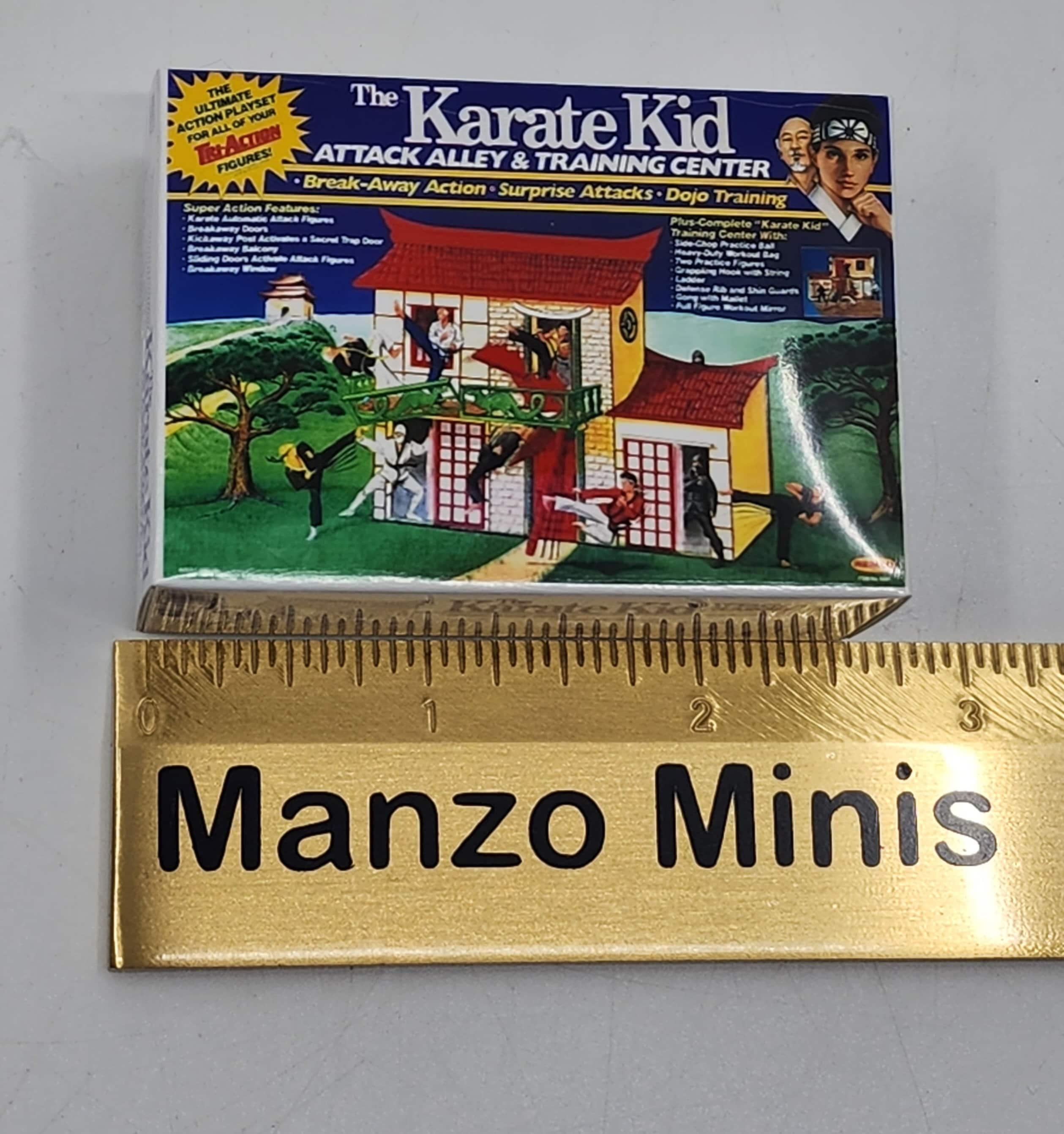 1:12 KARATE KID Attack Alley & Dojo Training Center 1/12 Scale ...