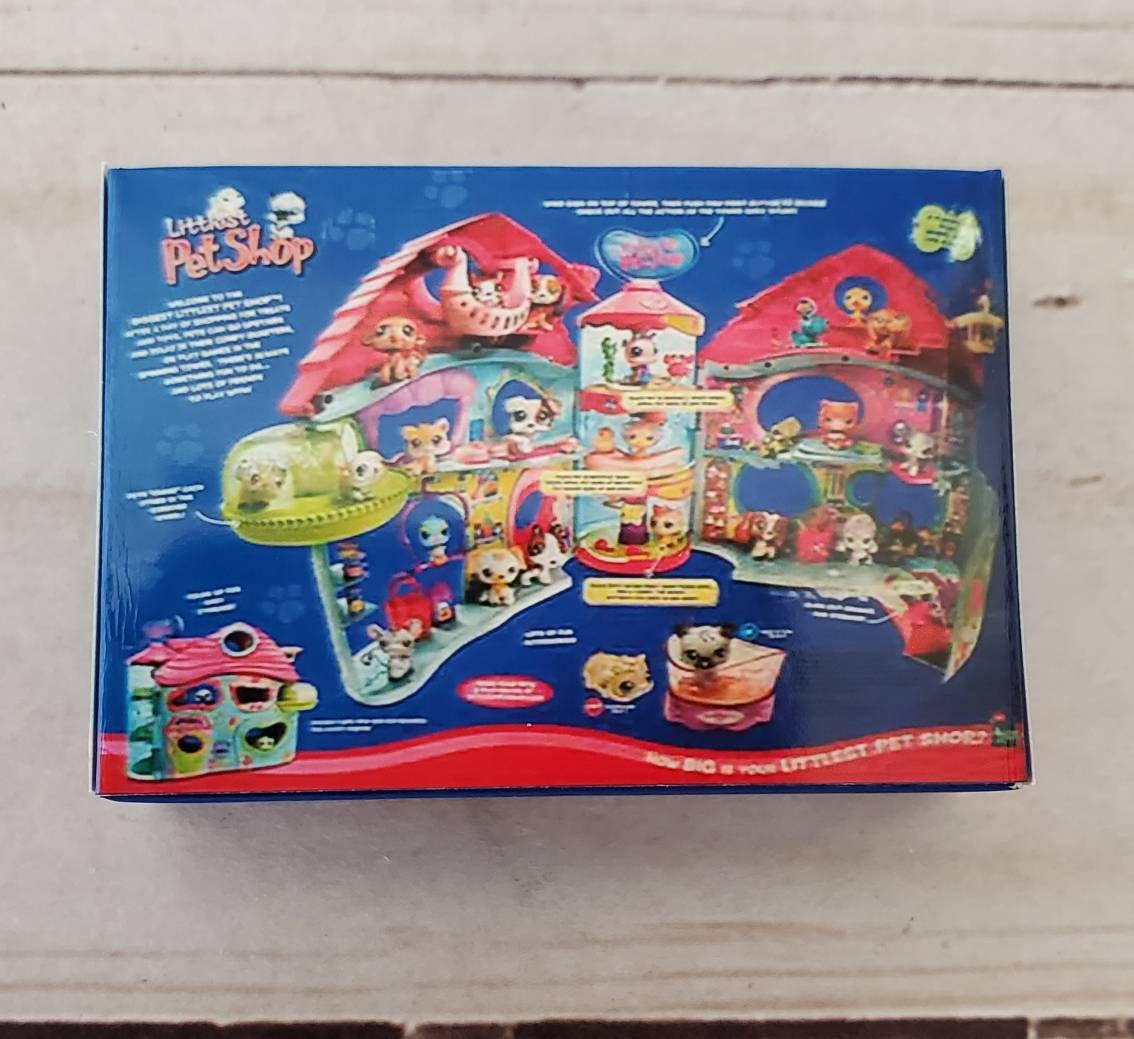 1:12 Biggest Littlest Pet Shop Fan Art Custom Miniature Box Playset ...