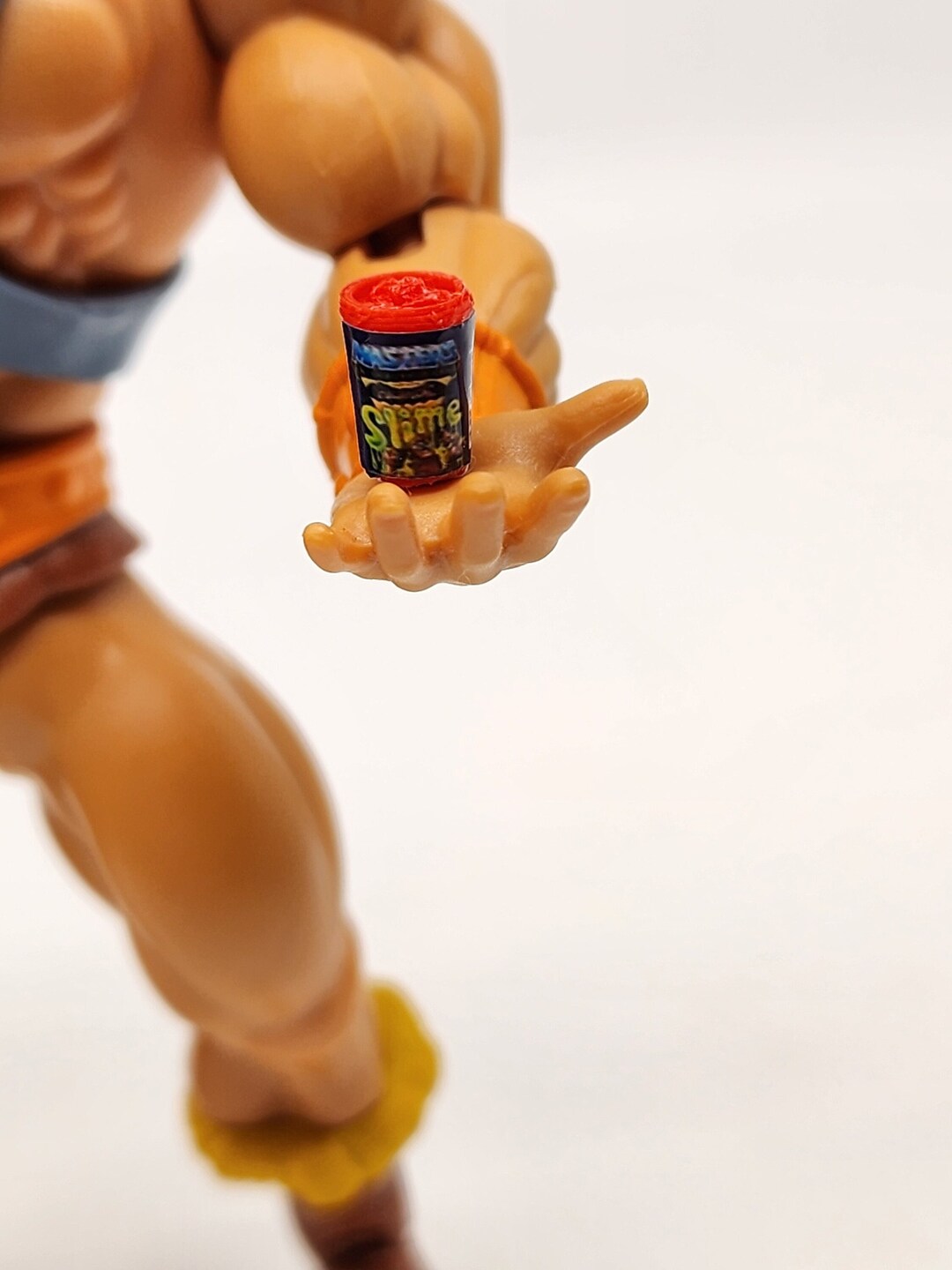 1:12 MOTU Custom Fan Art Masters of the Universe Miniature SLIME CAN ...
