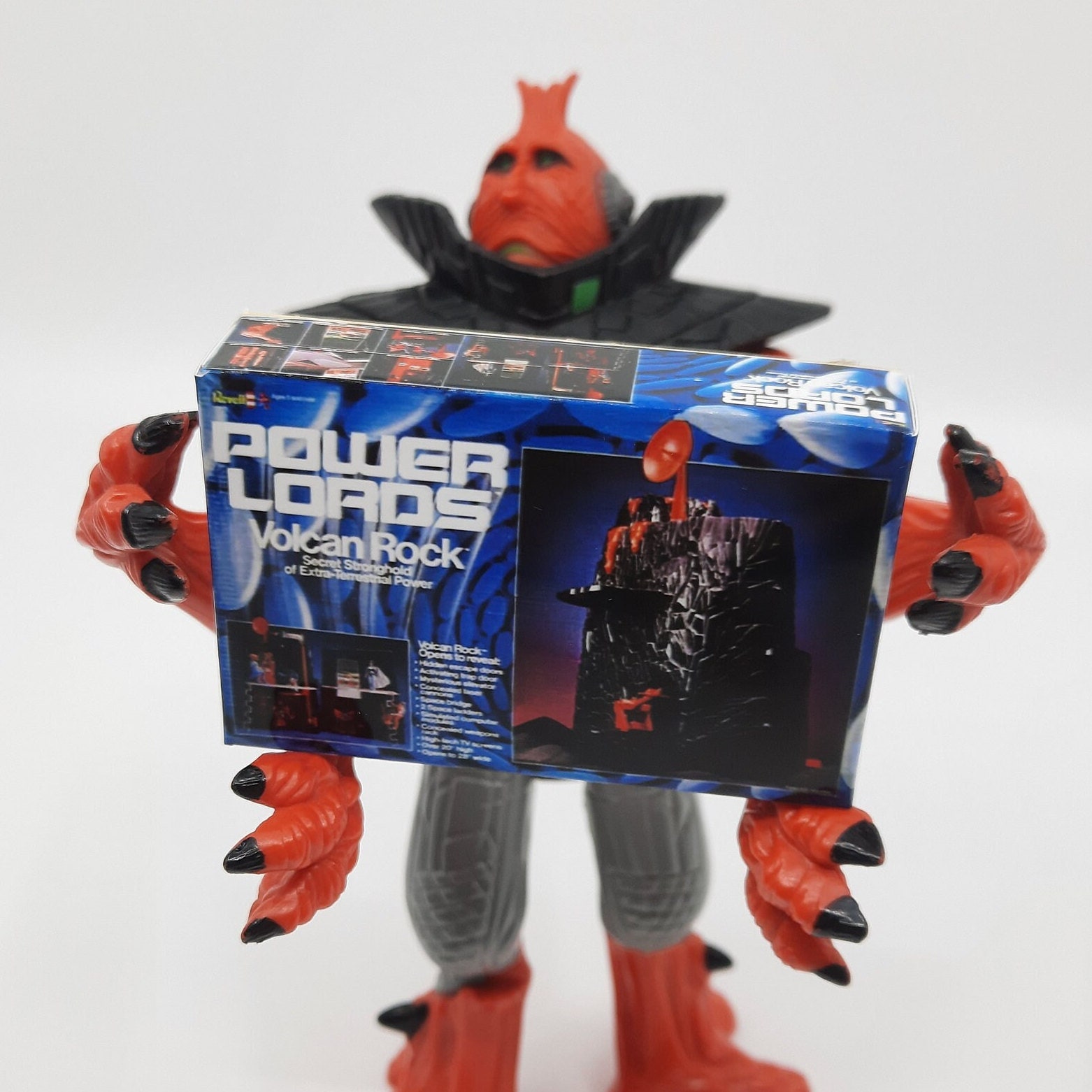 1:12 Power Lords Custom Fan Art Mini Box VOLCAN ROCK - Etsy