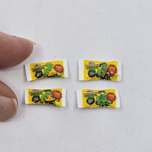 Mini Teenage Mutant Ninja Turtle Pie Miniature Snack Food 1:12 Scale ...