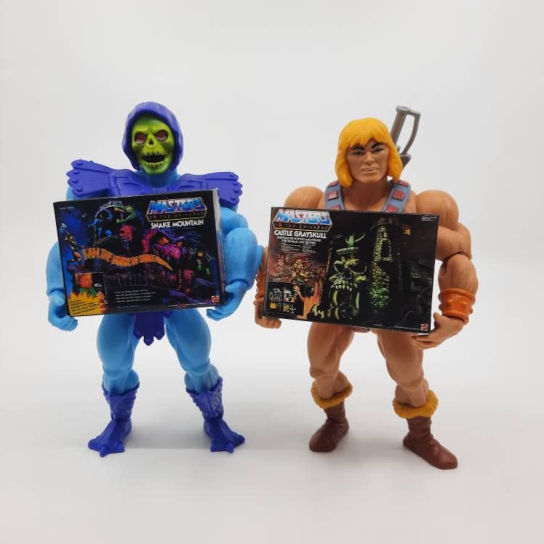 1:12 MOTU Custom Fan Art Masters of the Universe Miniature Box Castle ...