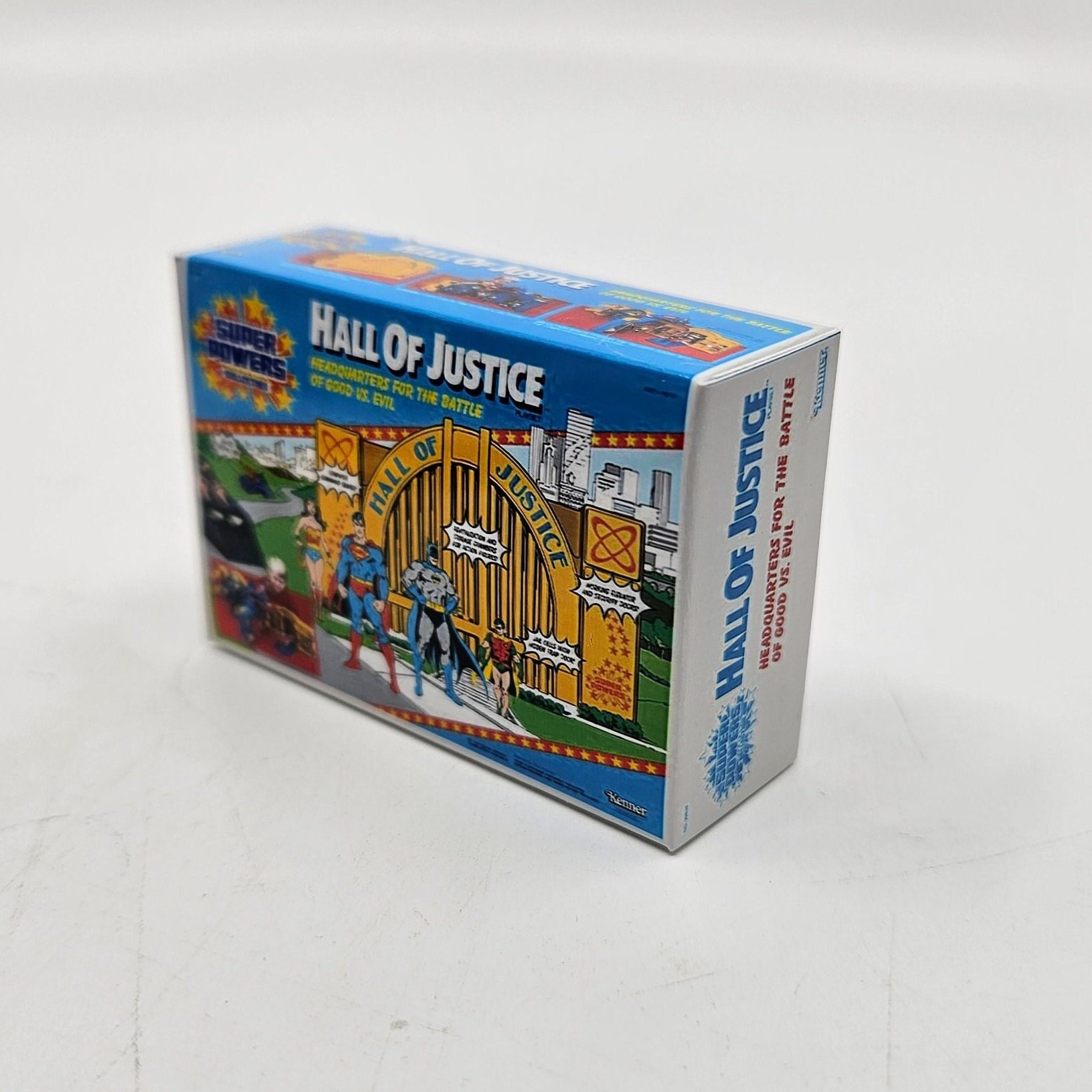 1:12 Marvel & DC Comic Book Collector Kit 1/12 Scale Miniature Box Mini ...