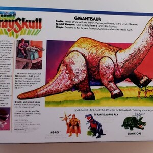 1:12 MOTU Custom Fan Art Power Grayskull Preternia Dinos Mini Empty Box ...