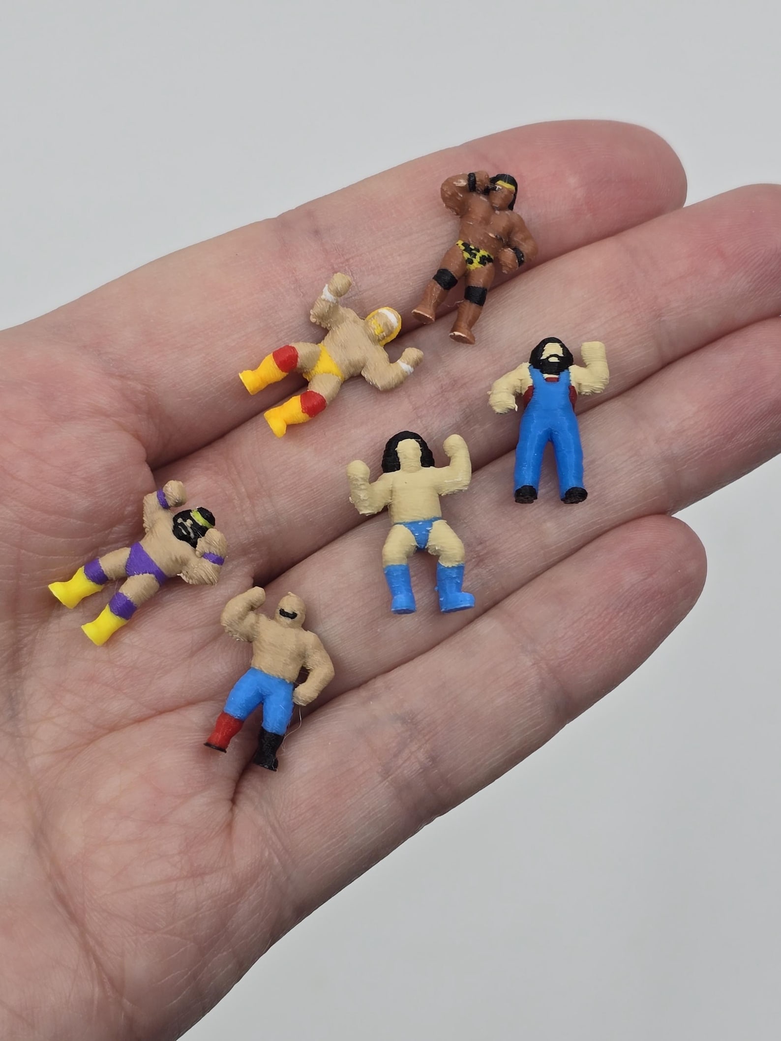 1:12 WWF LJN Ring Custom 3D Print Mini Sling 'em Fling 'em Ring in ...