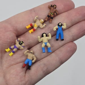 1:12 WWF LJN Ring Custom 3D Print Mini Sling 'em Fling 'em Ring in ...