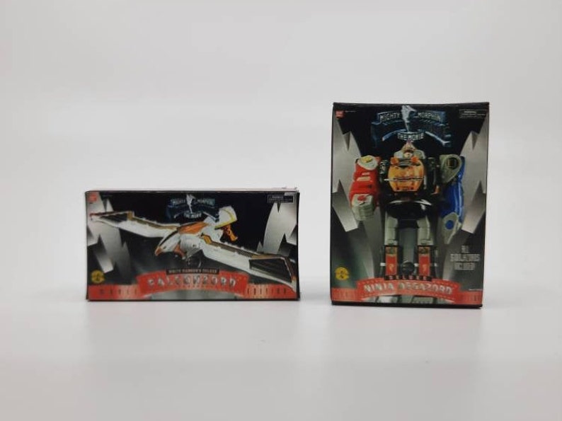 1:12 Scale Power Rangers MMPR Empty Mini Display Box - Titanus ...