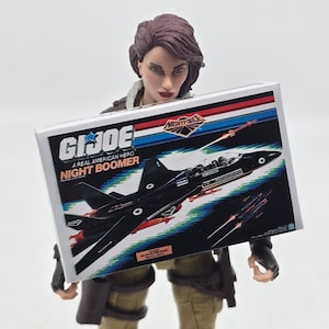 G.I. Joe Custom 1:12 Scale 3D Print Military Combat Jet With Box ...