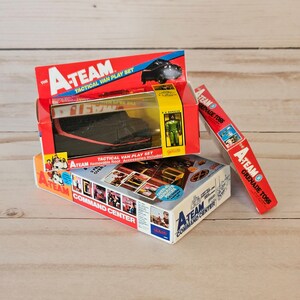 A-team Miniature Scale Custom Box A-TEAM HQ - GMC B.A.'S Mr. T Van ...