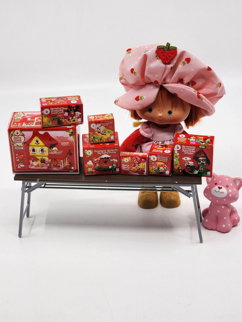 1:12 Scale Strawberry Shortcake Miniature Mini Box Berry Happy Home ...