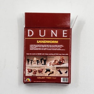 1:12 DUNE Custom 3D Print Mini Articulated Sandworm in Box Miniature ...