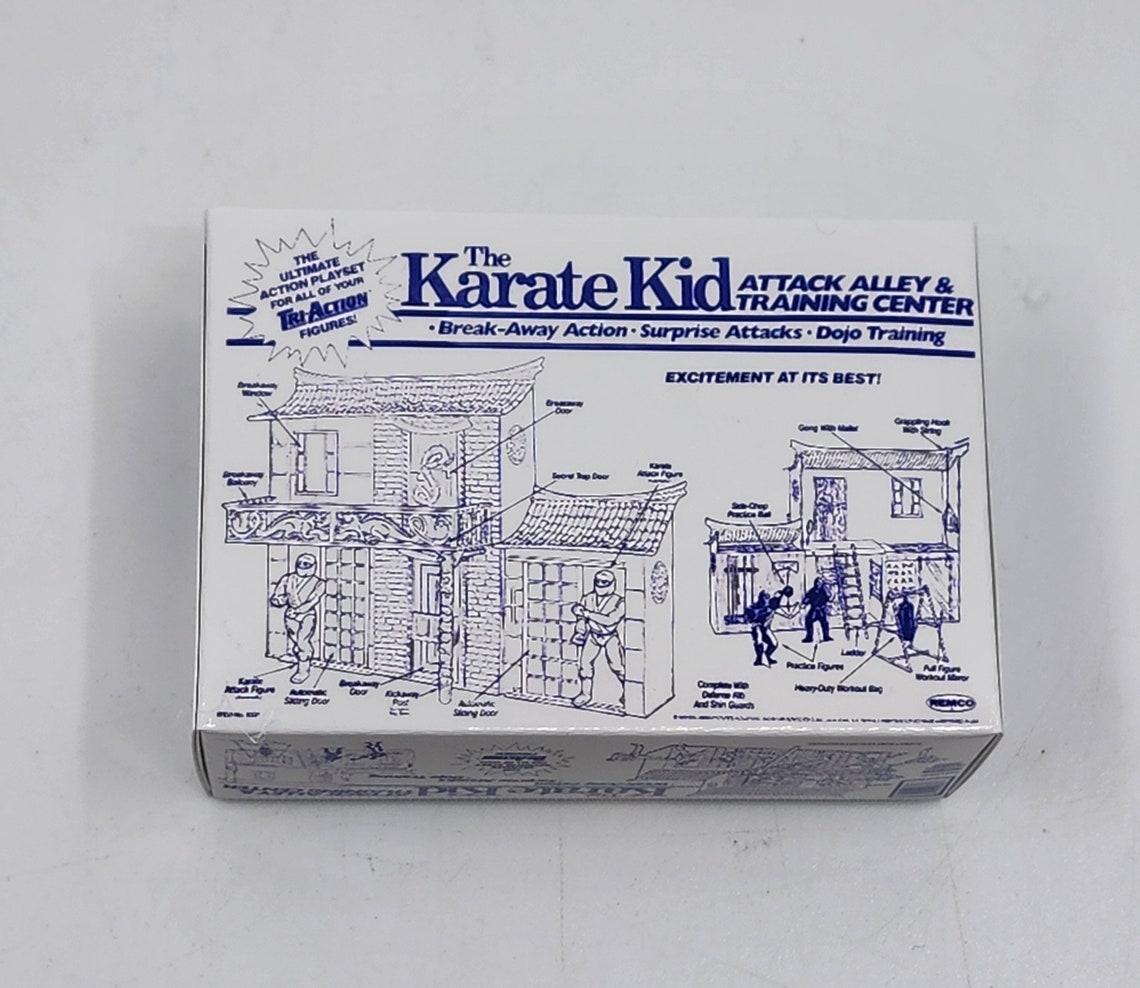 1:12 KARATE KID Attack Alley & Dojo Training Center 1/12 Scale ...