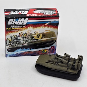 G.I. Joe Custom 1:12 Scale Miniature KILLER WHALE HOVERCRAFT Retro ...