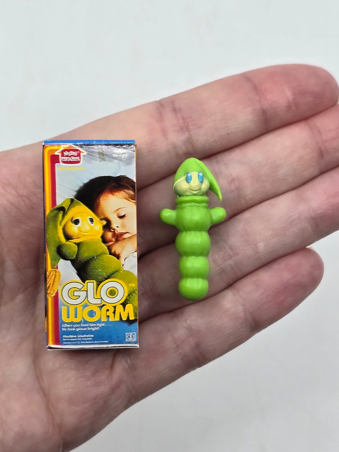 Micro Toy Scale Glo Worm Fan Art Miniature Micro Toy Box Custom Mini ...