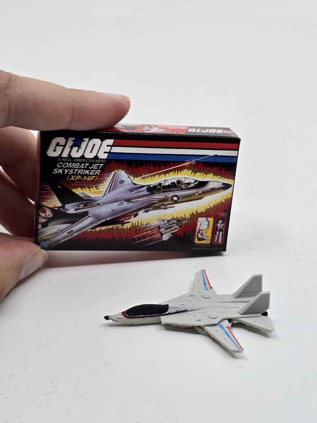 G.I. Joe Custom 1:12 Scale 3D Print Military Combat Jet With Box ...