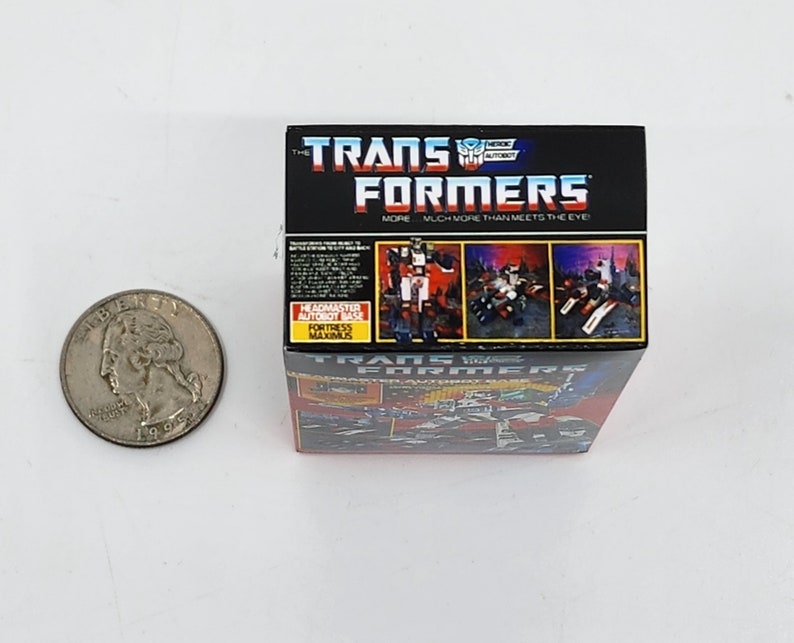 1:12 TRANSFORMERS Fan Art Custom Miniature G1 Fortress Maximus - Etsy