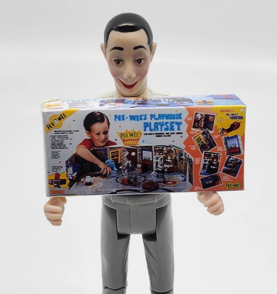 1:12 Pee-wee's Playhouse Custom Mini Box Pee-wee's Playhouse Playset ...