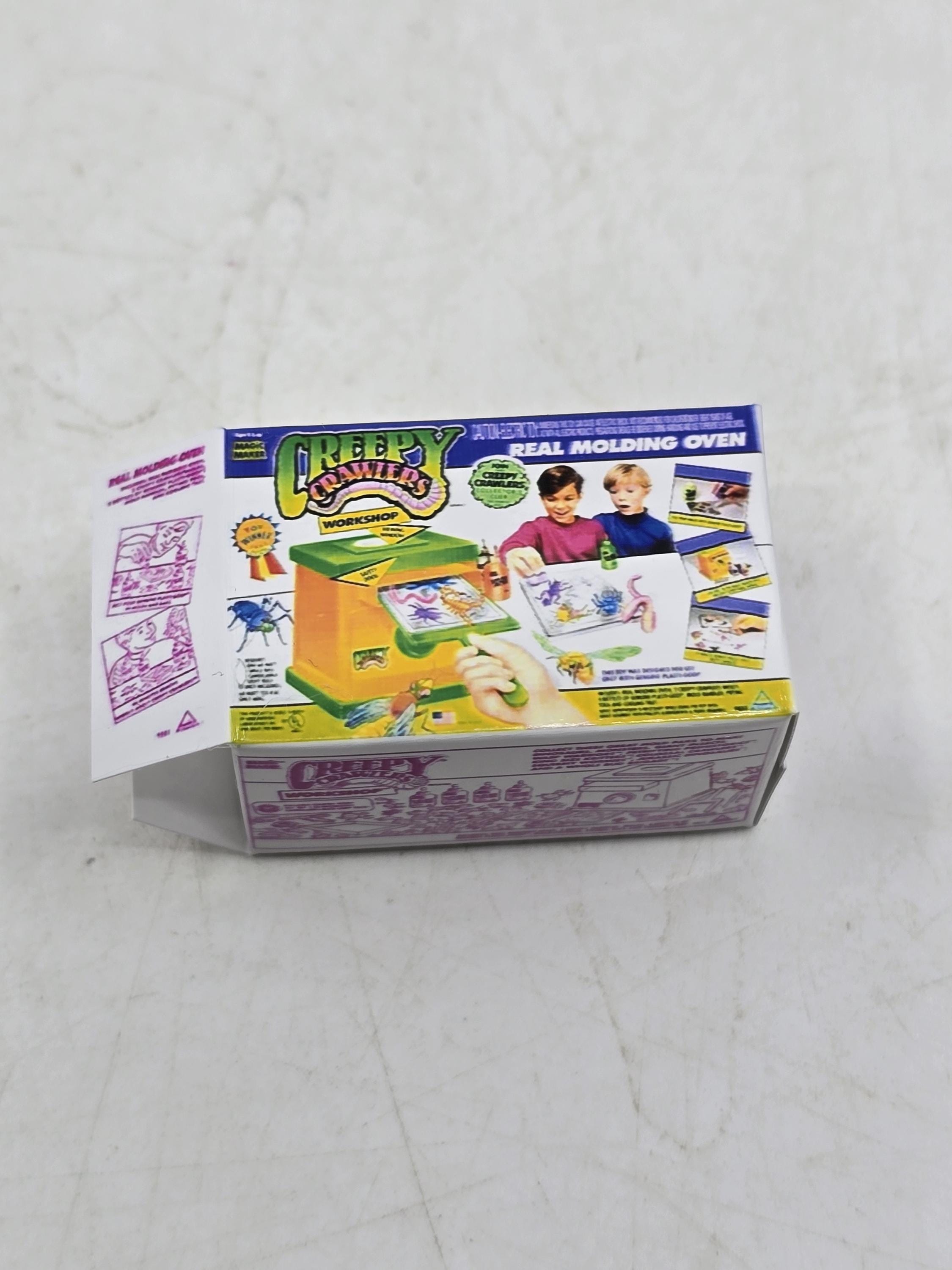 Mini 1:12 Scale Creepy Crawlers Molding Oven Box + 3-D Print Miniature ...