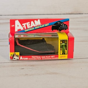 A-team Fan Art Miniature Scale Box A-TEAM HQ, GMC B.A.'S Van & A-team ...