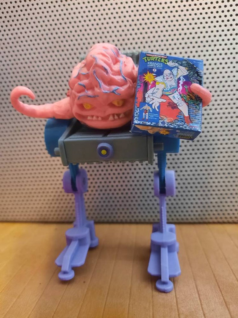 1:12 Teenage Mutant Ninja Turtles Fan Art Miniature Box Newsvan Party ...
