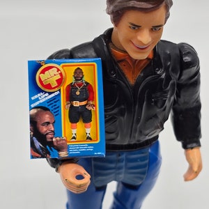 1:6 or 1/12 Mini Mr.t Fan Art Miniature Box MR. T Vintage Action Figure ...