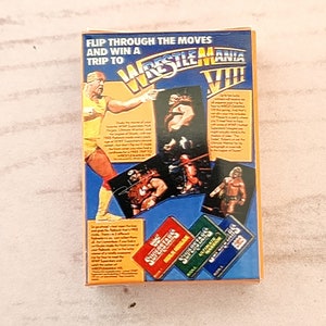 1:12 WWF Fan Art Mini Cereal Box WWF Superstars Wrestling Wrestlemania ...