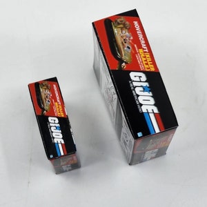 G.I. Joe Custom Fan Art Miniature Box KILLER WHALE HOVERCRAFT Retro ...